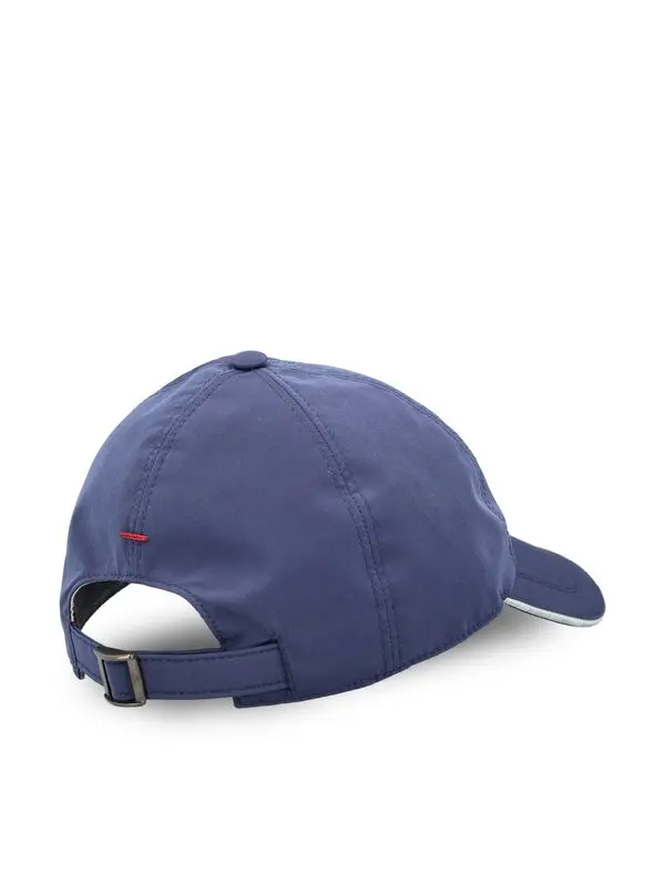Brunello Cucinelli Logo Baseball Cap - Blue