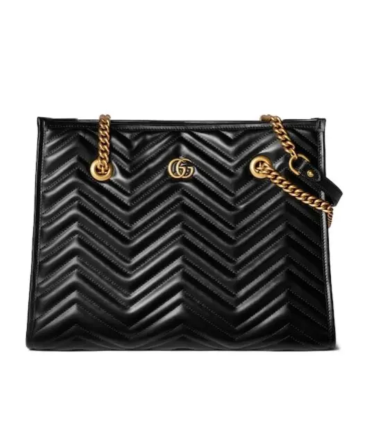 Gucci Gg Marmont Quilted Shoulder Bag
