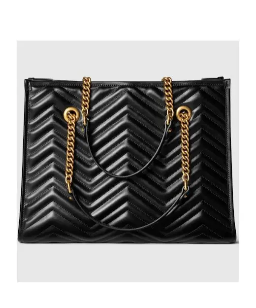Gucci Gg Marmont Quilted Shoulder Bag