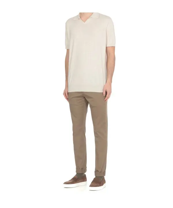 DONDUP Mid-rise Straight-leg Trousers - Gray