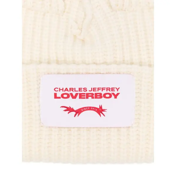 CHARLES JEFFRREY LOVERBOY Ribbed Beanie With Logo