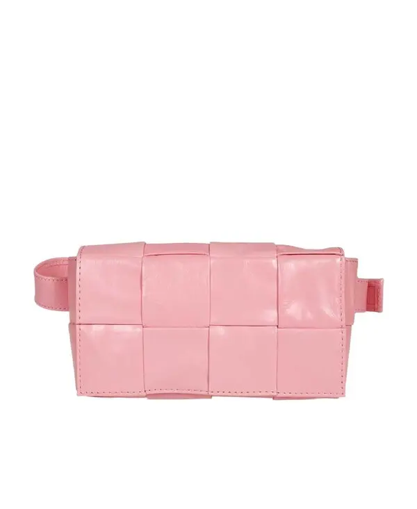 Bottega Veneta Mini Cassette Fanny Pack - Pink