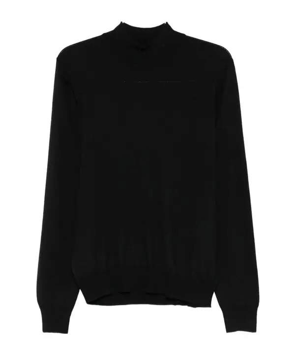 Tagliatore Turtleneck Sweater - Black