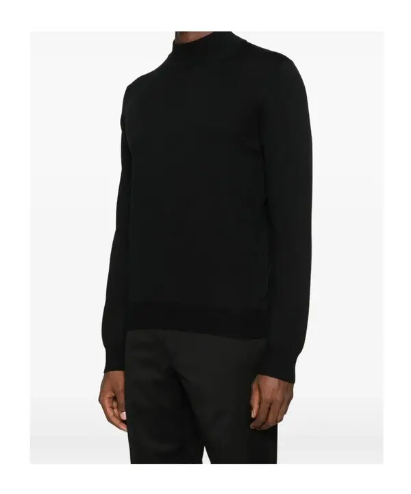 Tagliatore Turtleneck Sweater - Black
