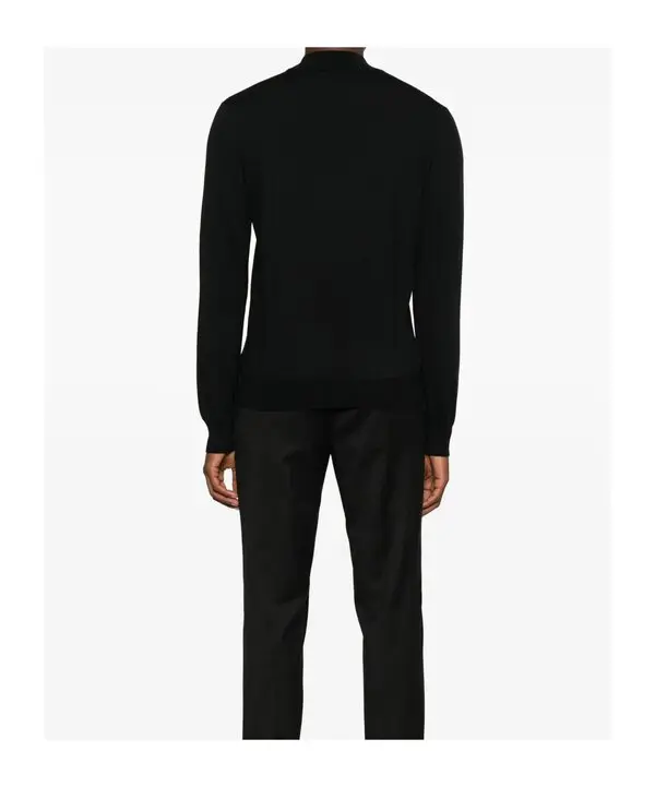Tagliatore Turtleneck Sweater - Black