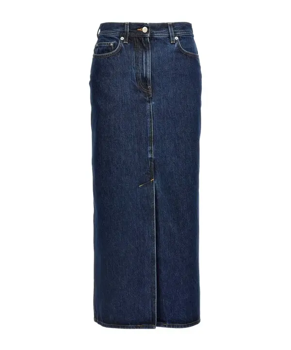 Loulou De Saison Denim Skirt - Blue