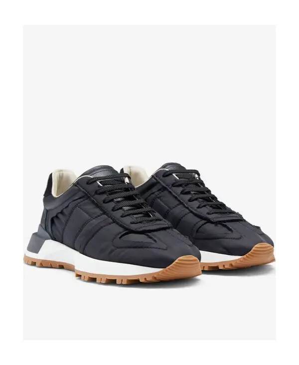 MAISON MARGIELA Retro Lace-up Sneakers - Black