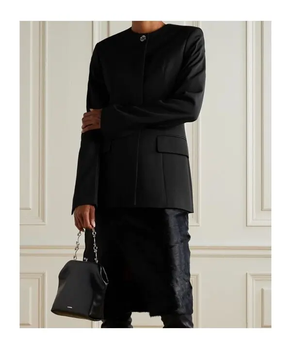 TOTEME Long Sleeved Crewneck Jacket