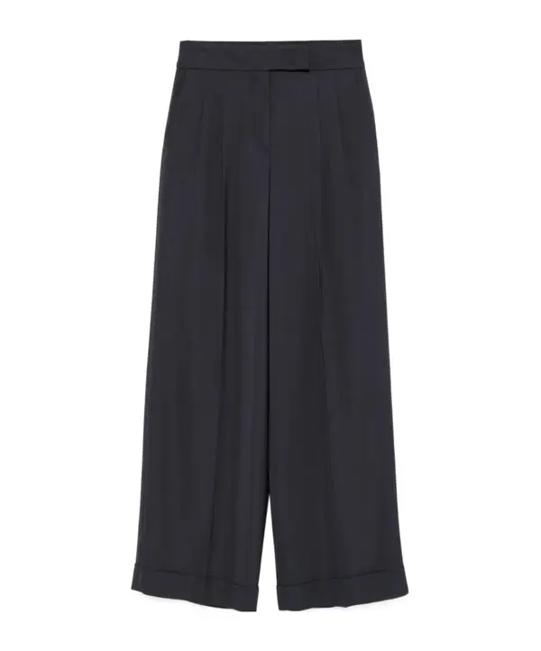 Peserico Rayon Slacks - Spaceblue