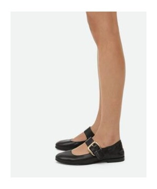 Bottega Veneta Astaire Mary Jane Ballerina - Black