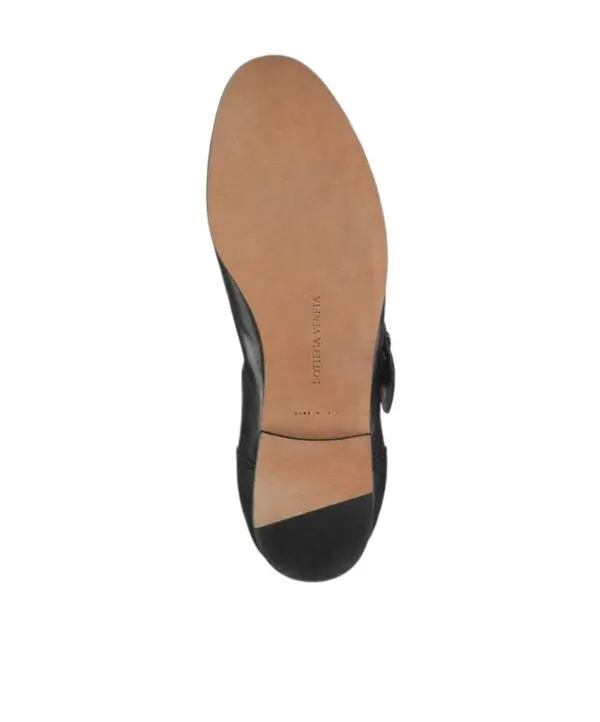 Bottega Veneta Astaire Mary Jane Ballerina - Black