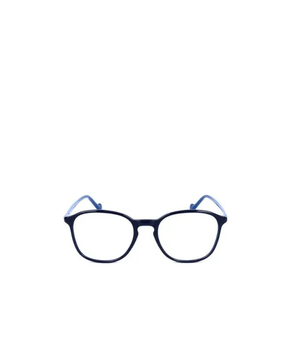 Moncler Square Frame Eyeglasses - Blue