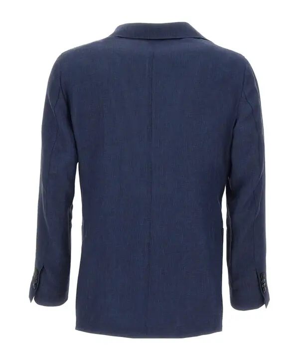 BARBA NAPOLI Jimmy Three-button Blazer - Blue