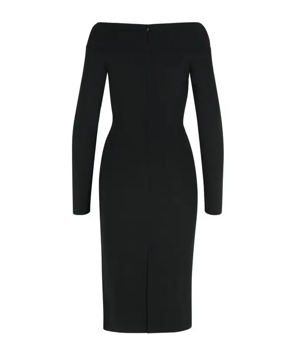 Stella McCartney Boat Neck Midi Dress