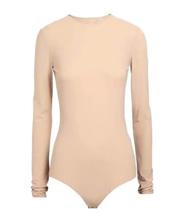 MAISON MARGIELA Long-sleeved Jersey Bodysuit - No