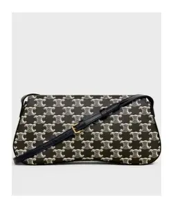 Celine Medium Lola Bag In Triomphe Canvas