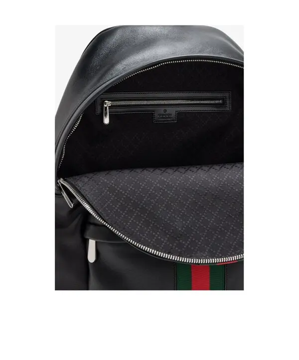 Gucci Web Trademark Backpack