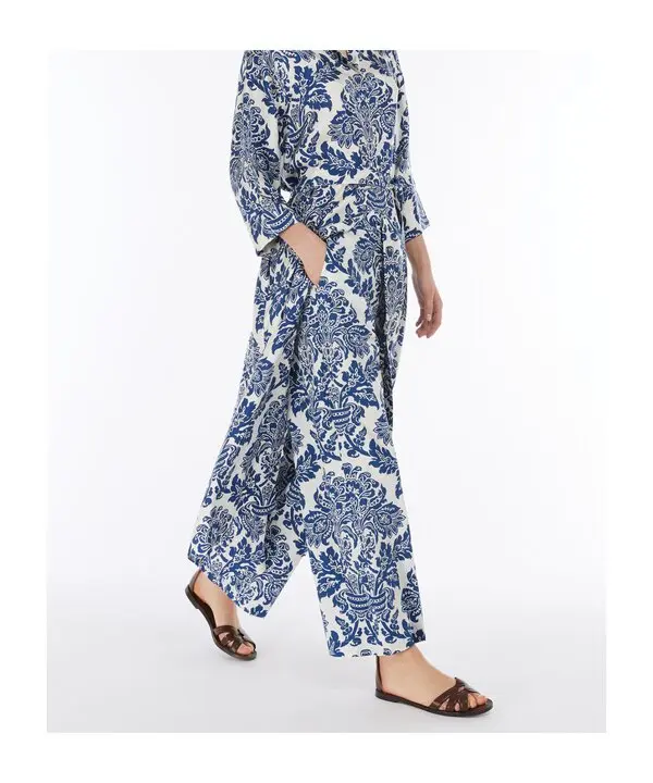 Max Mara Printed Poplin Joggers