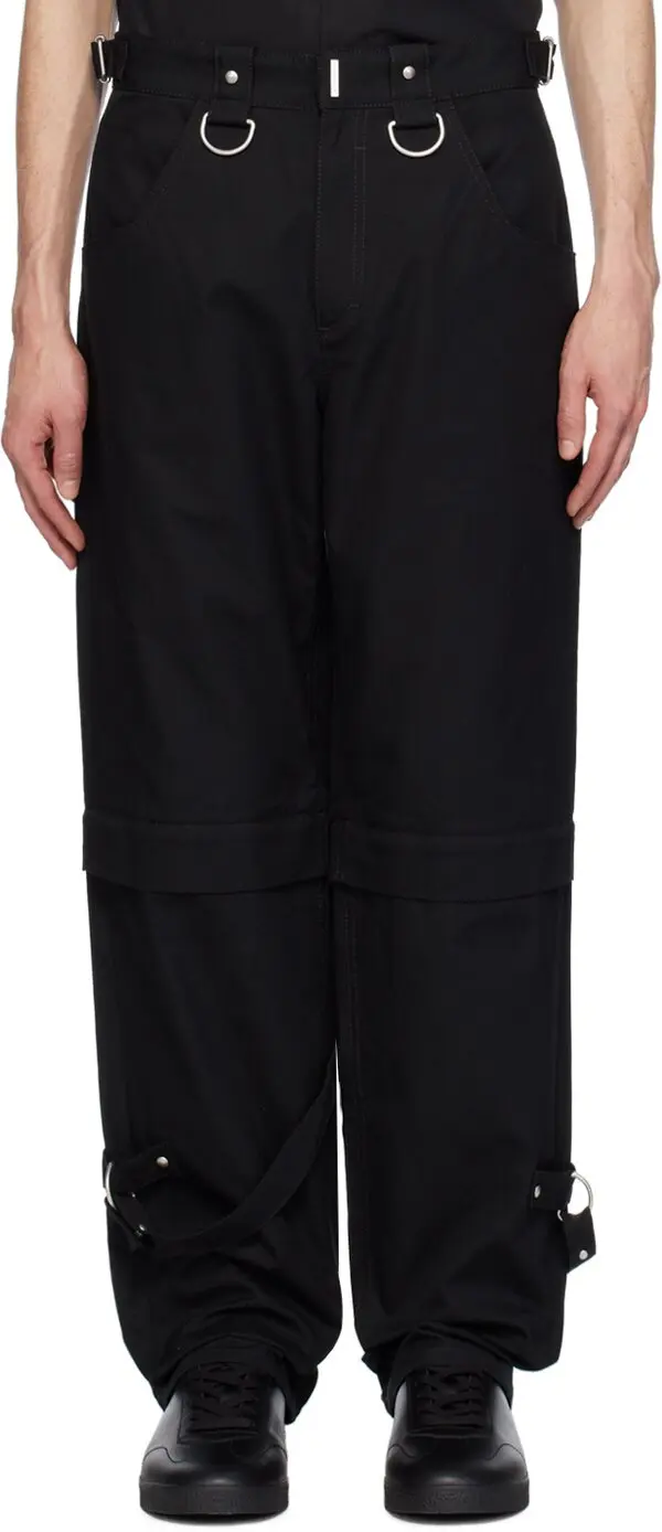 Givenchy D-ring Cargo Pants - Black