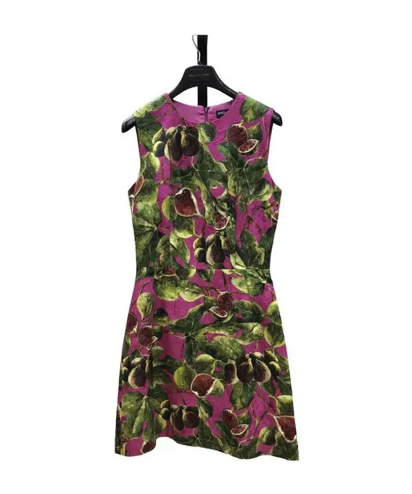 Dolce & Gabbana Sleeveless Printed Dress