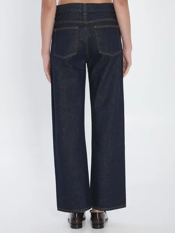 Khaite Bonnie Wide-leg Jeans - Benson