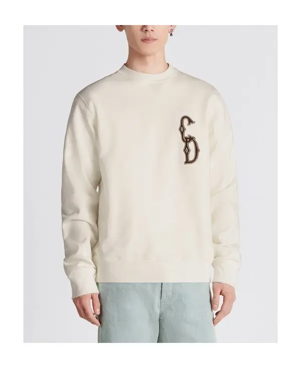 Dior Cd Interwoven Crewneck Sweater