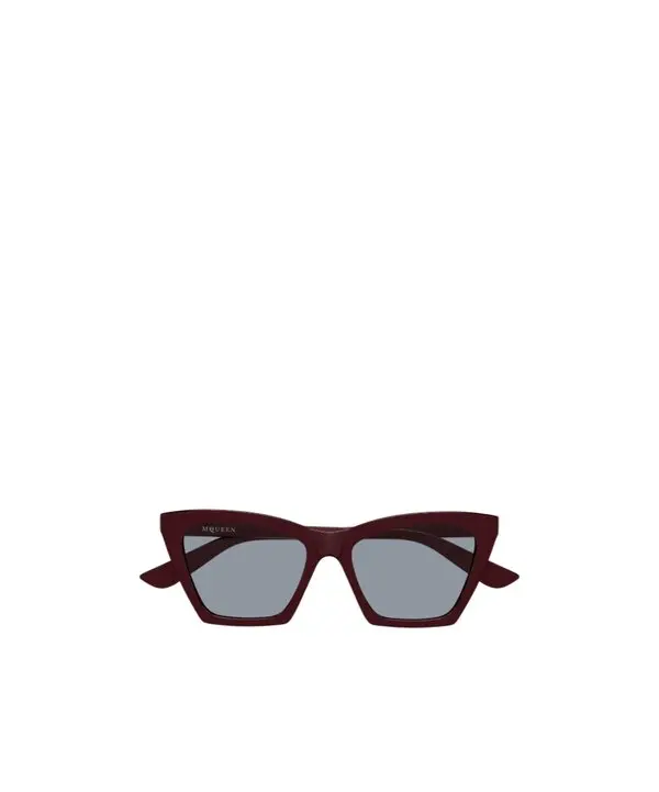 Alexander McQueen Cat Eye Frame Sunglasses - Red