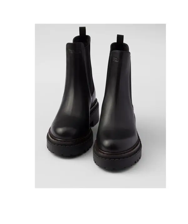 Prada Round-toe Chelsea Boots