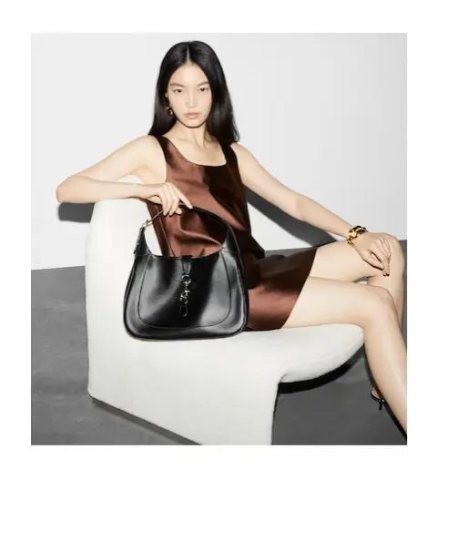 Gucci Jackie Medium Shoulder Bag - Black
