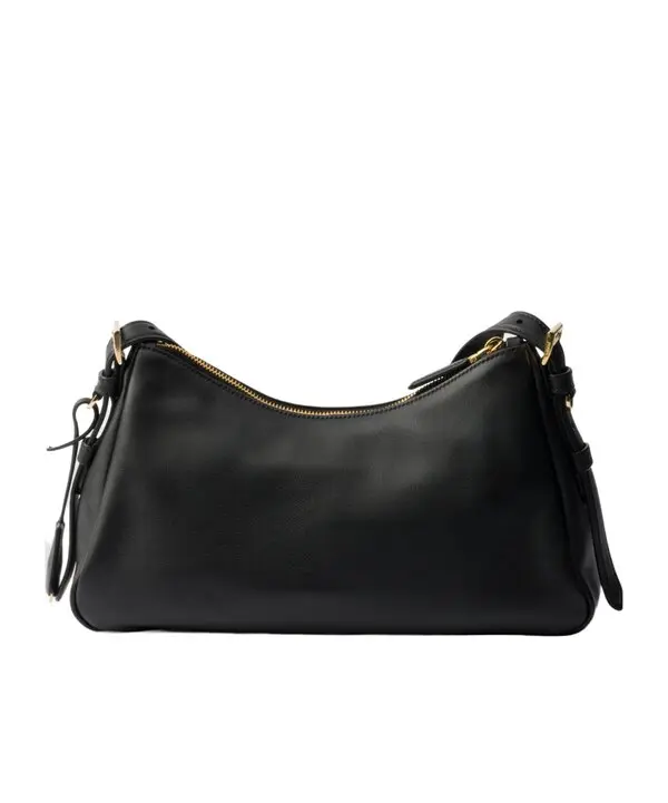 Prada Aime Zipped Medium Shoulder Bag