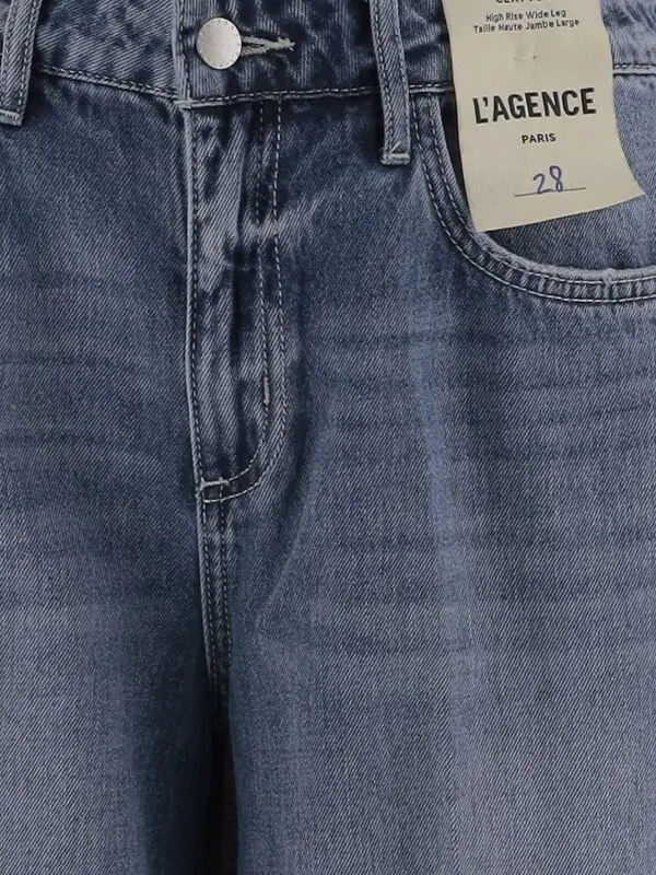L'AGENCE Clayton Wide Leg Jeans