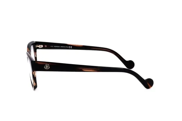 Moncler Square Frame Eyeglasses - Brown