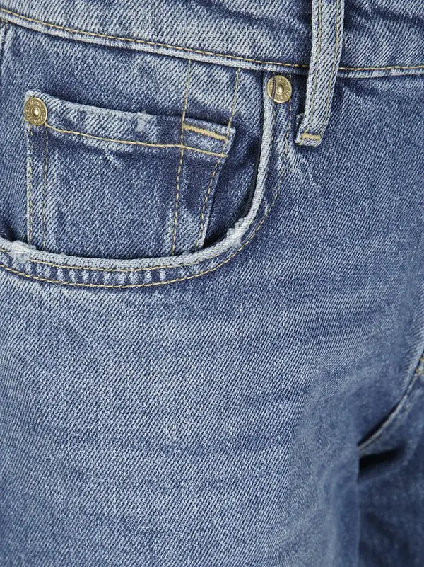 7 For All Mankind Straight Leg Jeans - Blue