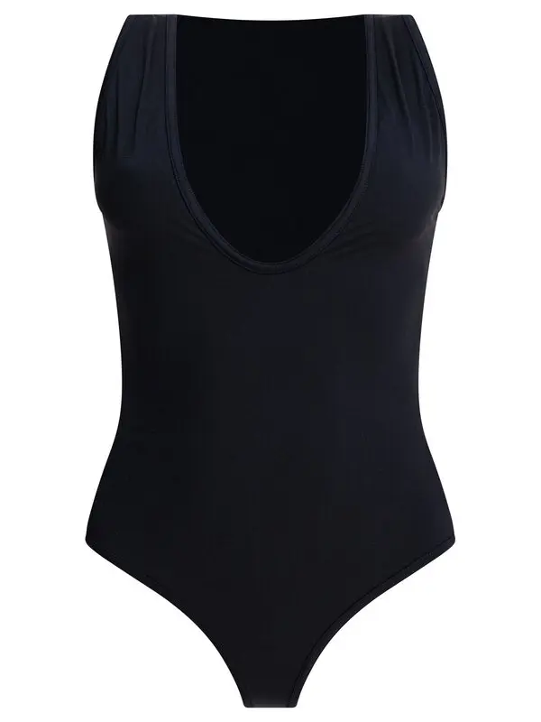 Loulou De Saison Gianna One-piece Beachwear - Black