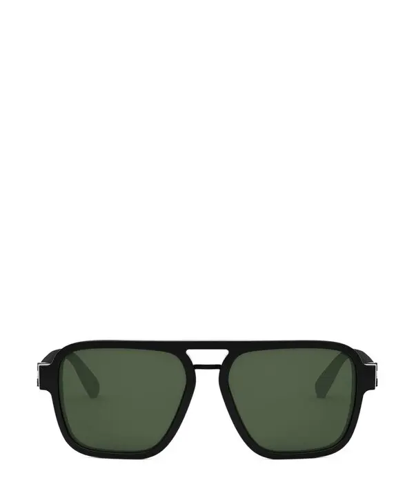 BVLGARI Square Frame Sunglasses - Green