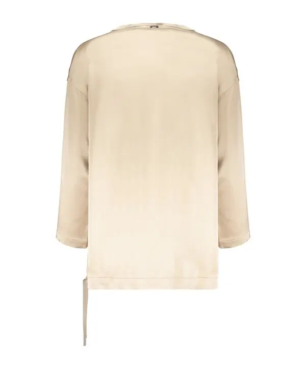 Herno V-neck Drawstring Hem Top