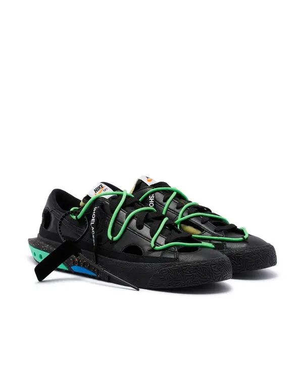 Nike X Off-white Blazer Low-top Sneakers - Black