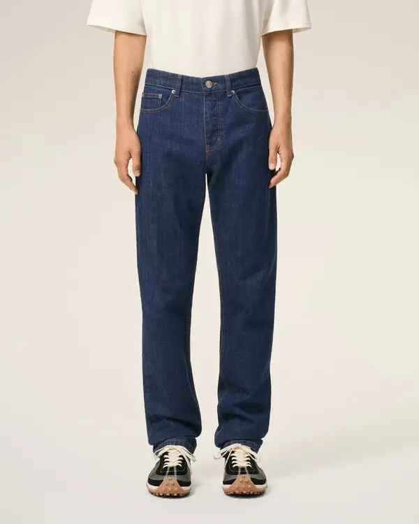 Ami Straight-leg Jeans - Indigo