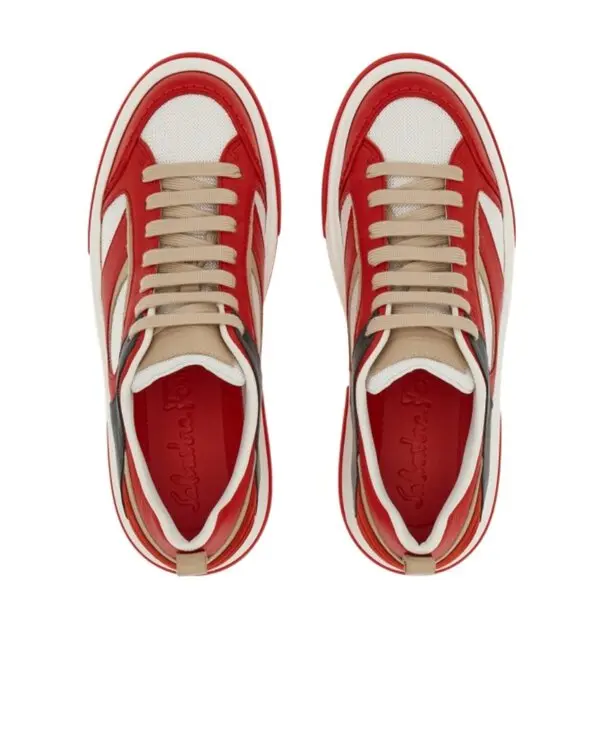 FERRAGAMO Lace Up Sneakers