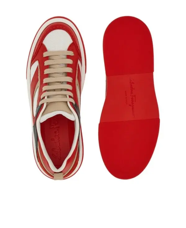FERRAGAMO Lace Up Sneakers
