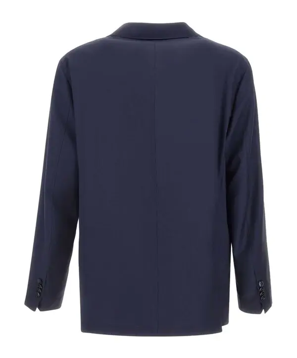 BARBA NAPOLI Three-button Blazer - Black