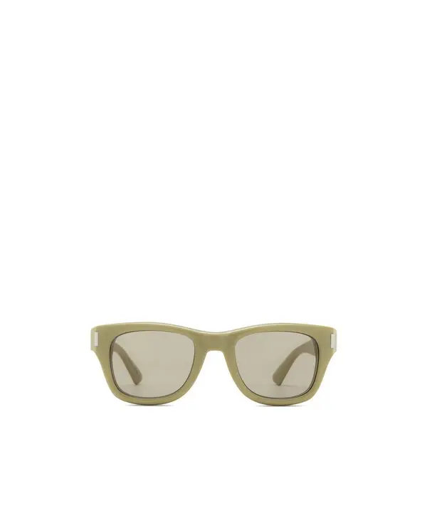 Saint Laurent Rectangular Sunglasses - Green