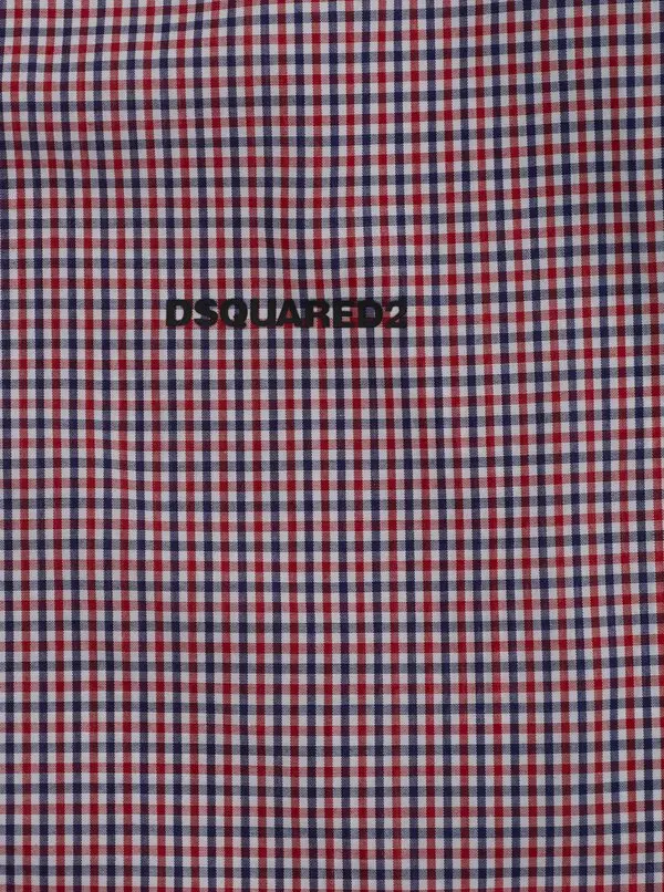 Dsquared2 Long Sleeve Gingham Shirt