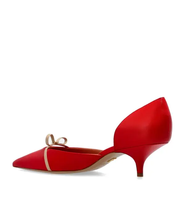 FERRAGAMO Gyoia High Heel Pumps - Red