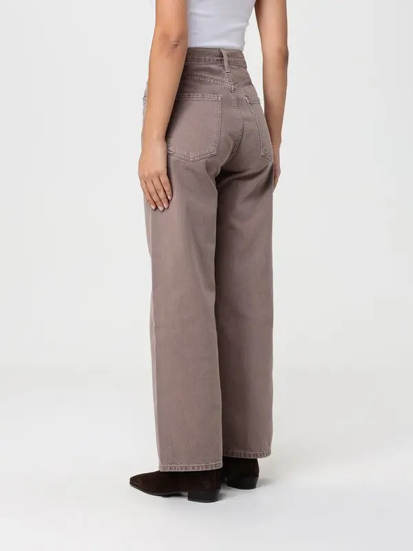 AGOLDE Ren Wide-leg Jeans - Brown