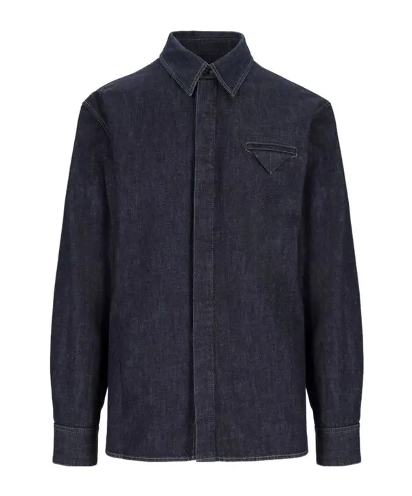 Bottega Veneta Denim Shirt - Black