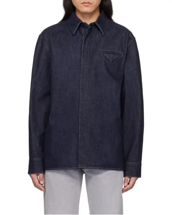 Bottega Veneta Denim Shirt - Black