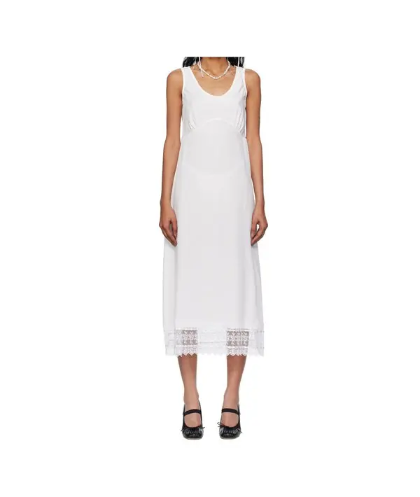 Simone Rocha Trim Slip Dress - White