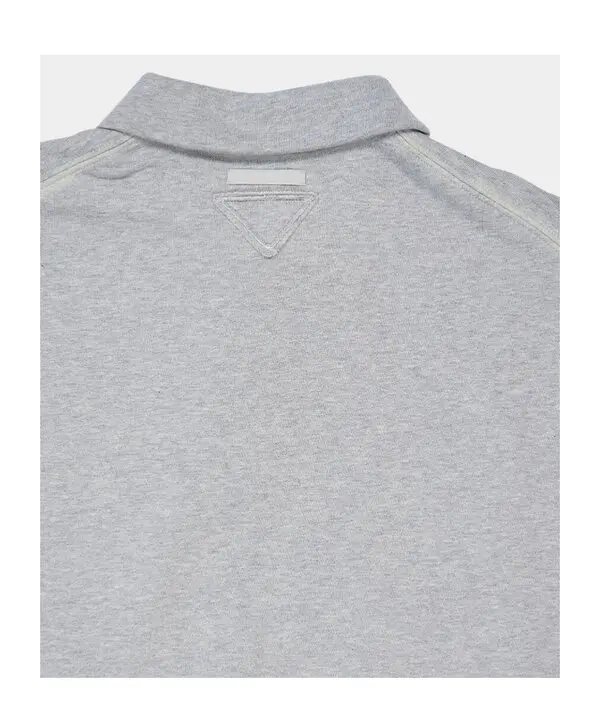 Prada Logo Detailed Short Sleeved Polo Shirt
