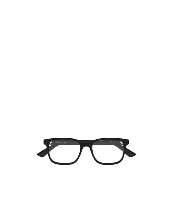Alexander McQueen Square Frame Glasses - Black